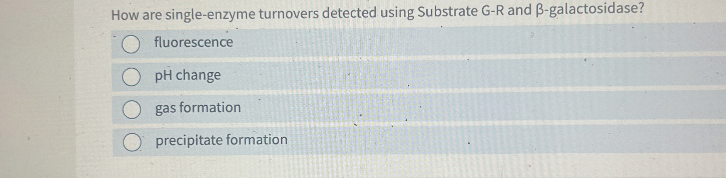 Solved How are single-enzyme turnovers detected using | Chegg.com
