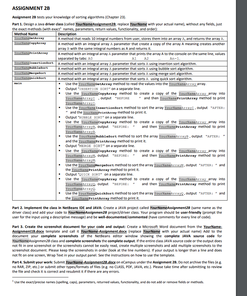 Solved ASSIGNMENT 2BAssignment 2B tests your knowledge of | Chegg.com