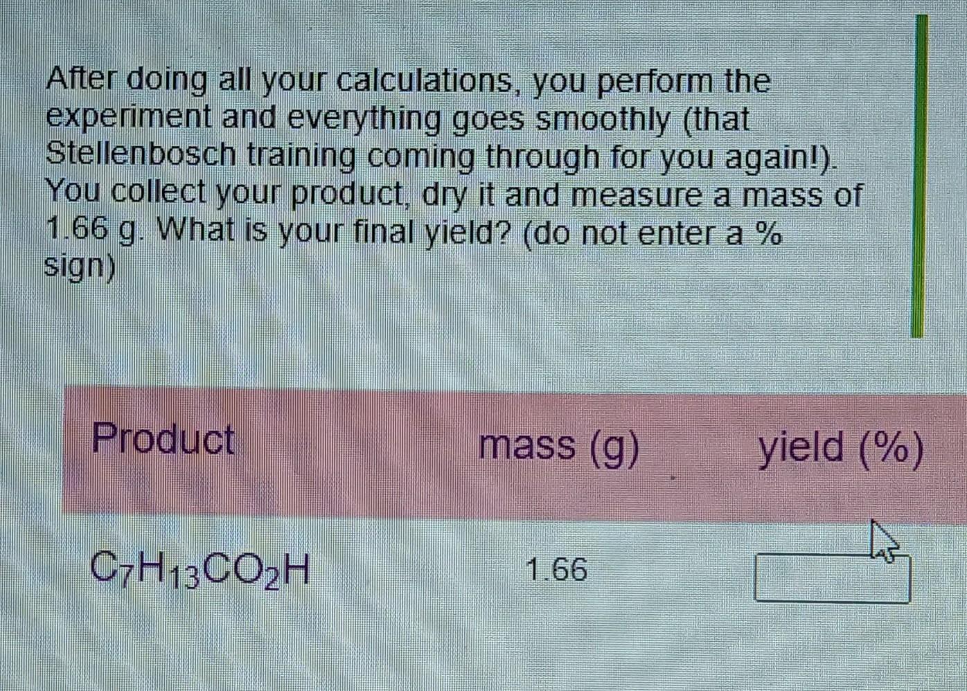 Solved Simon needs to hydrolyse an ester with the structural | Chegg.com