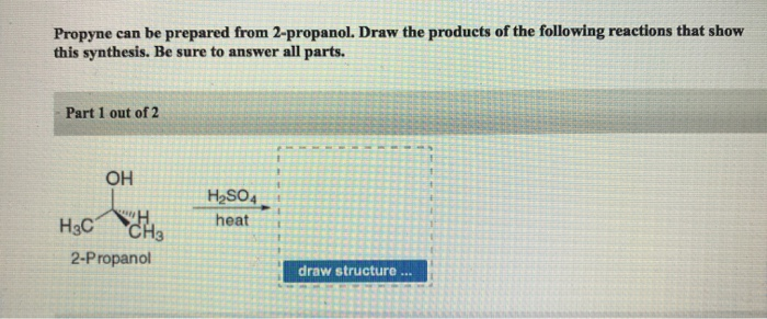 Solved Design a synthesis of 1-butyne from ethyne and | Chegg.com