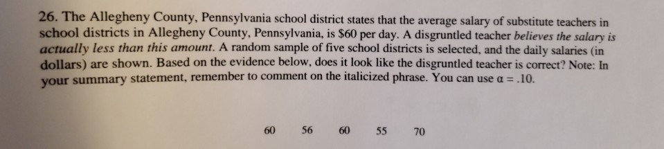 Solved Questions 27-30 refer to number 26. No calculations | Chegg.com