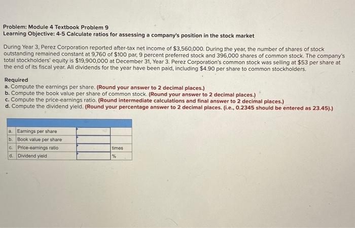 Solved Problem: Module 4 Textbook Problem 9 Learning | Chegg.com