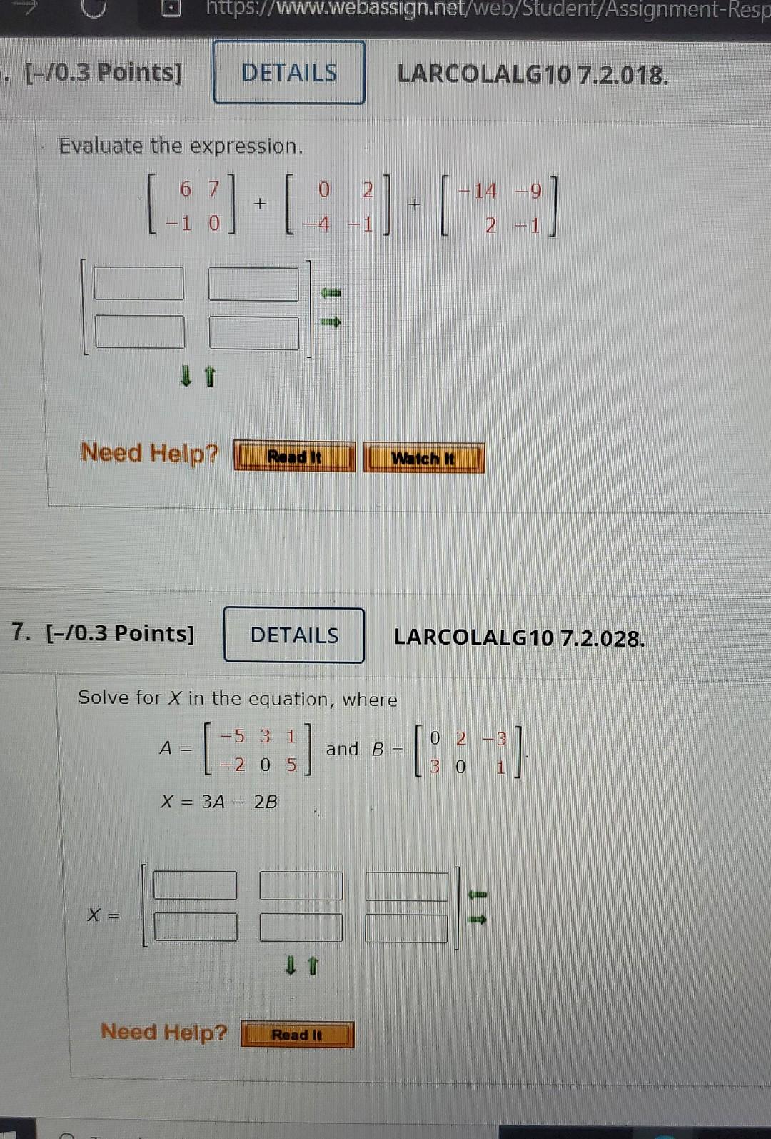 Solved https://www.webassign.net/web/Student/Assignment-Resp | Chegg.com