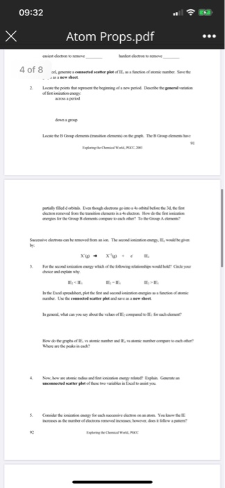 09:32 Atom Props.pdf NAME SECTION PARTNERS | Chegg.com