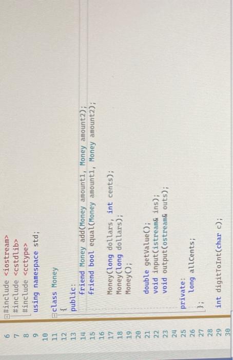 Money yourAmount, myAmount (1θ,9), ourAmount; cout «e | Chegg.com