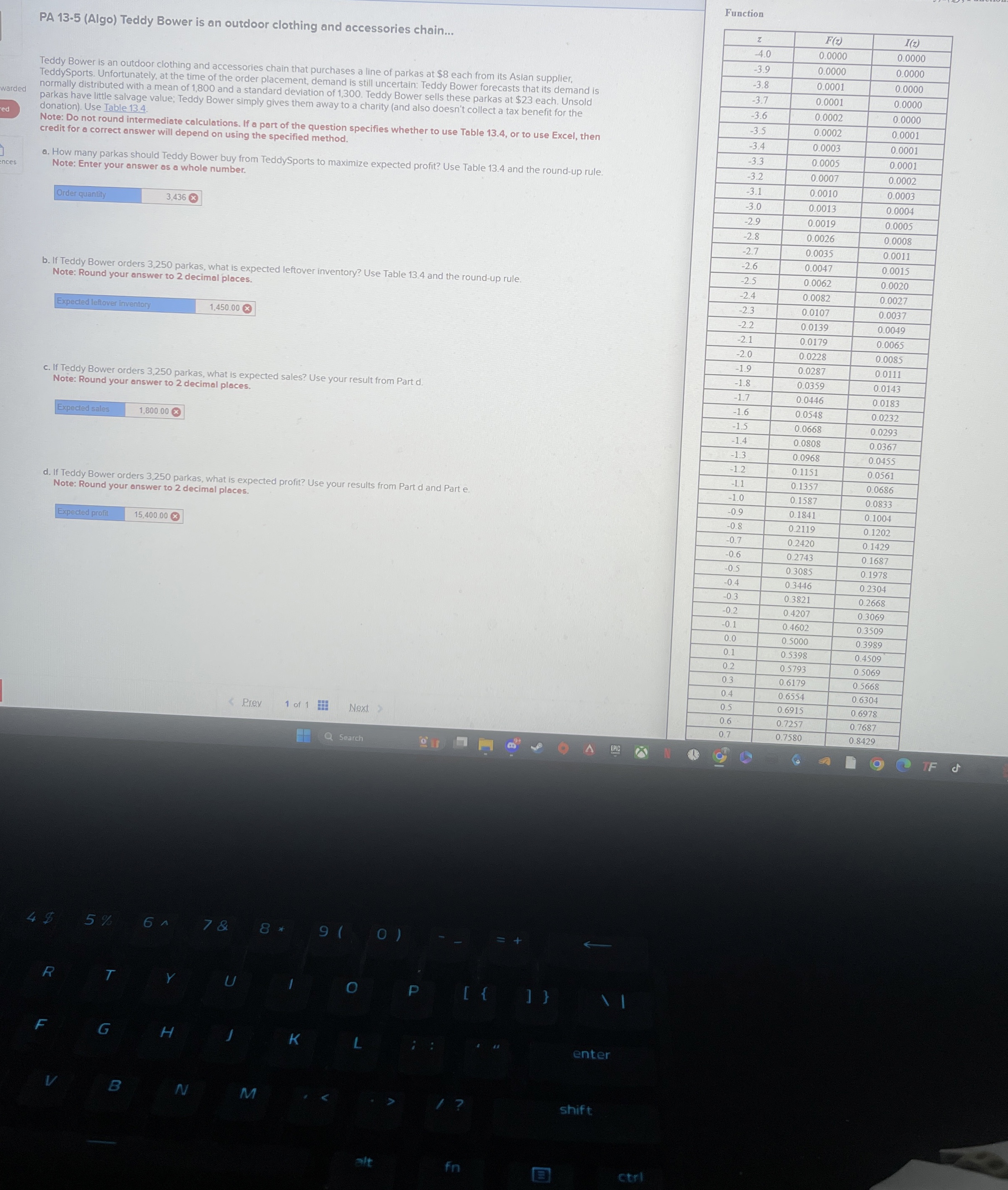 Solved please solve a-d for me and show me how to do it | Chegg.com