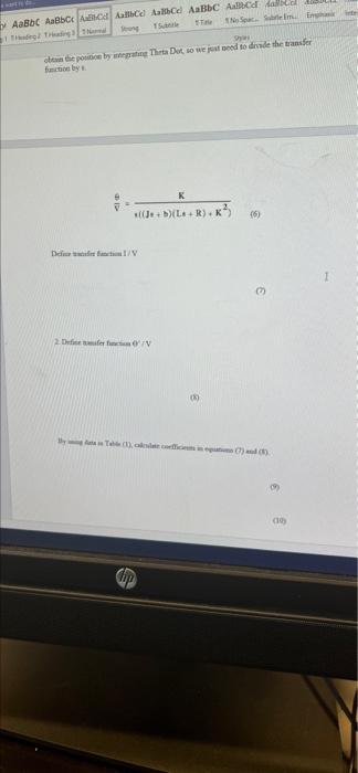 fuerion by 1 . Vϕ=s((J+b)(L+1R)+K2)R Deia tanirt | Chegg.com