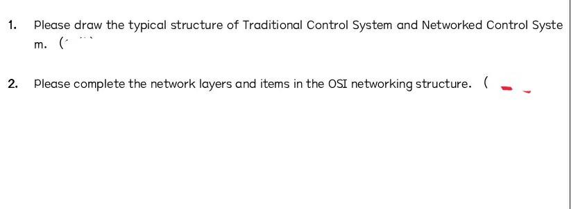 Solved 1. Please draw the typical structure of Traditional | Chegg.com