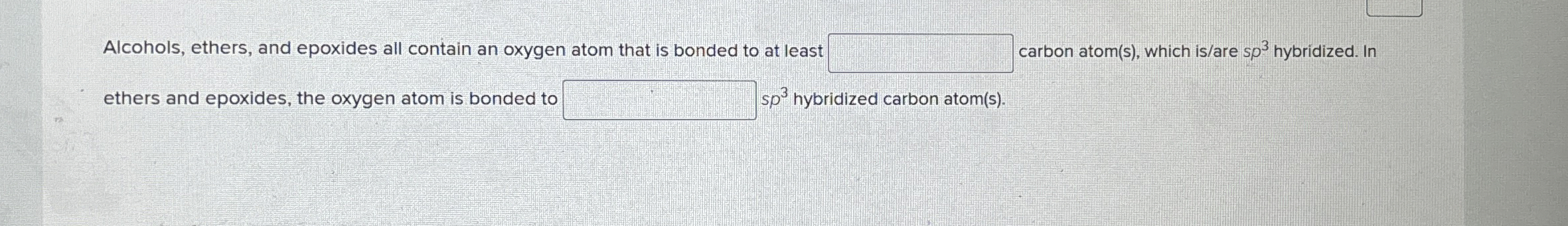 Solved Alcohols, ethers, and epoxides all contain an oxygen | Chegg.com