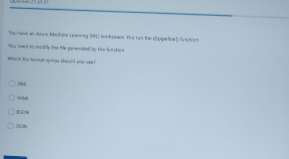 Solved You Have An Azure Machine Learning Ml ﻿workspace