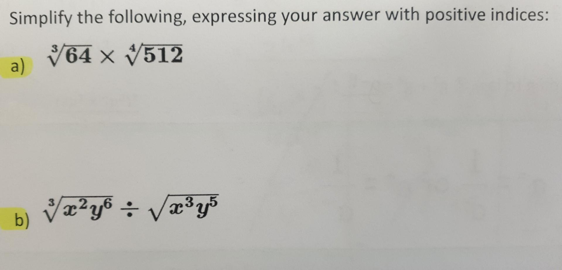 Solved Simplify the following, expressing your answer with | Chegg.com