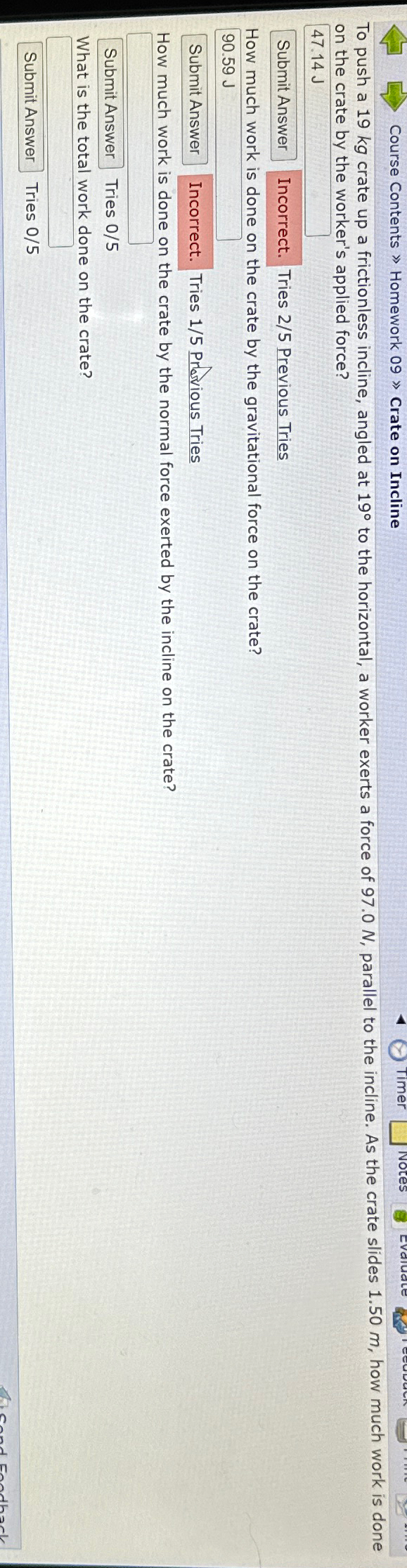 Solved Course Contents» ﻿Homework 09≫ ﻿Crate on | Chegg.com