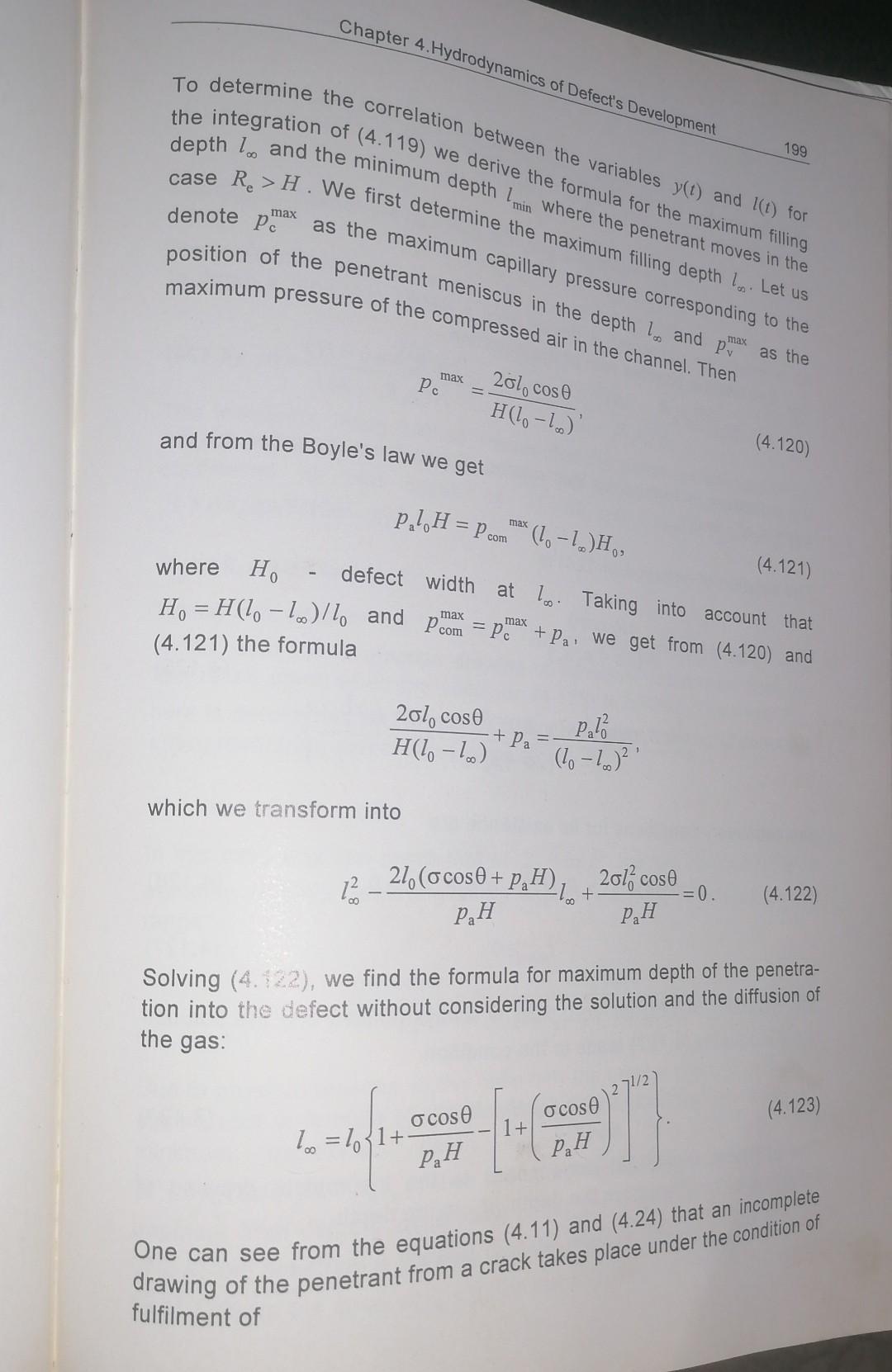 Solved Crack with plane non-parallel walls As in the | Chegg.com