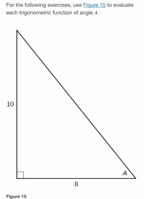 Solved For the following exercises, use Figure 15 to | Chegg.com