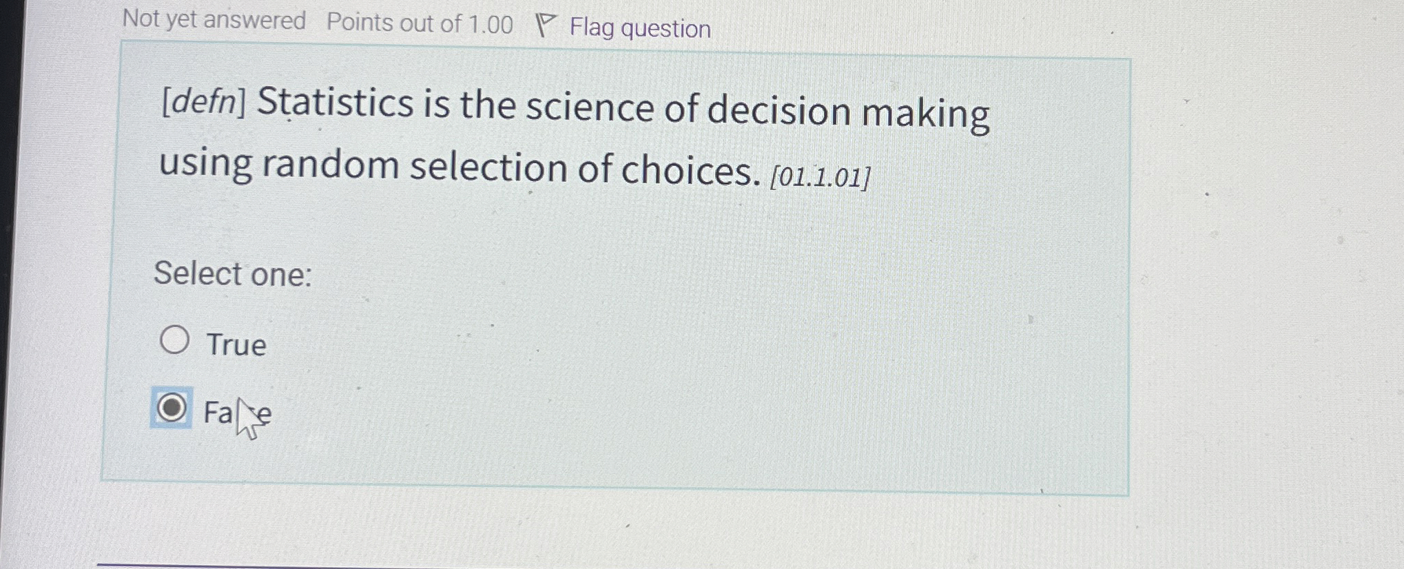 Solved [defn] ﻿Statistics is the science of decision | Chegg.com