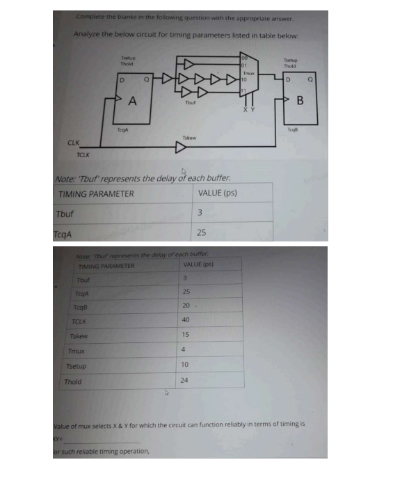 Solved Complete the blanks in the following question with | Chegg.com