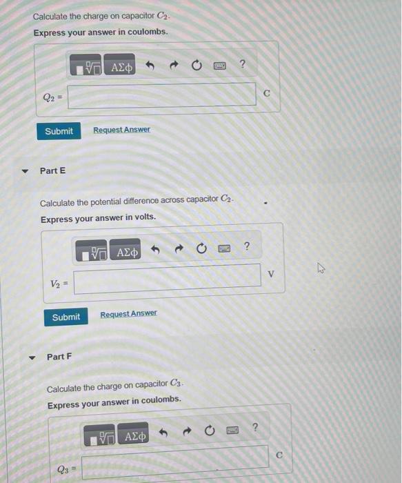 Solved In (Figure 1), C1=C5=8.6μF and C2=C3=C4= 4.4μF. The | Chegg.com