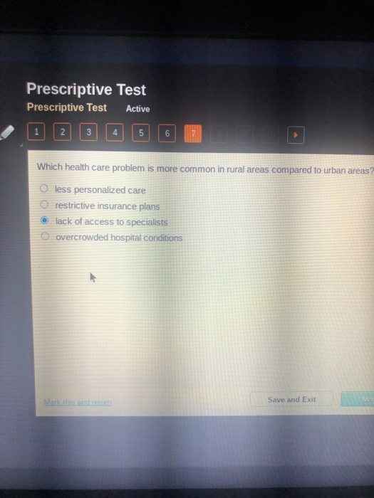Solved Prescriptive Test Prescriptive Test Active 1 2 3 4 5 | Chegg.com