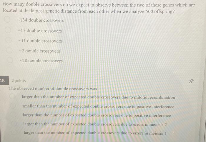 Solved 2 pointsFor the problems 45-48 use the following | Chegg.com