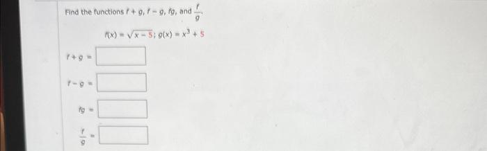 Solved Let f(x)=x3+9,g(x)=x2−7, and h(x)=2x+2. Find the rule | Chegg.com