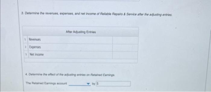 Solved Adjusting entries Instructions Chart of Accounts | Chegg.com