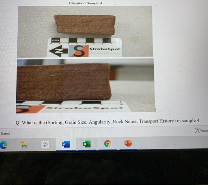 Solved Chapter 6 Sample 4 cm S StraboSpot Q. What is the | Chegg.com