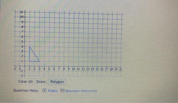 Solved Given the pre-image, scale factor, and center of | Chegg.com