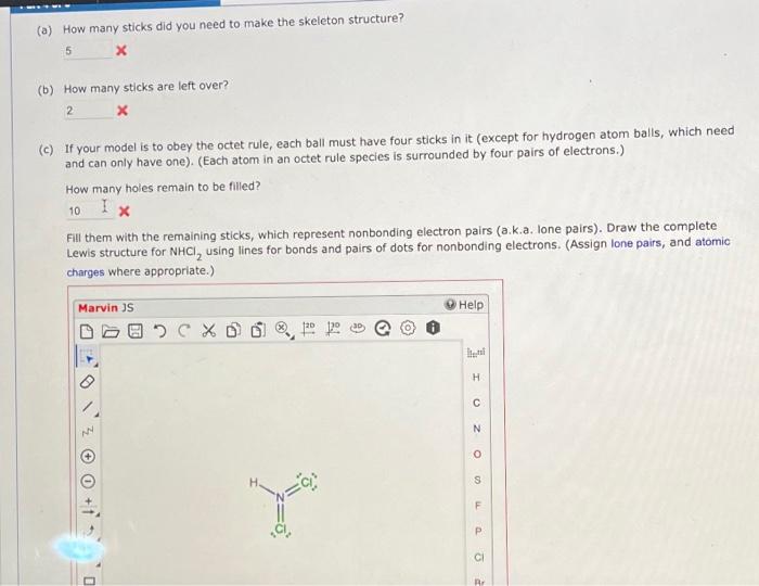 Solved (a) How many sticks did you need to make the skeleton | Chegg.com