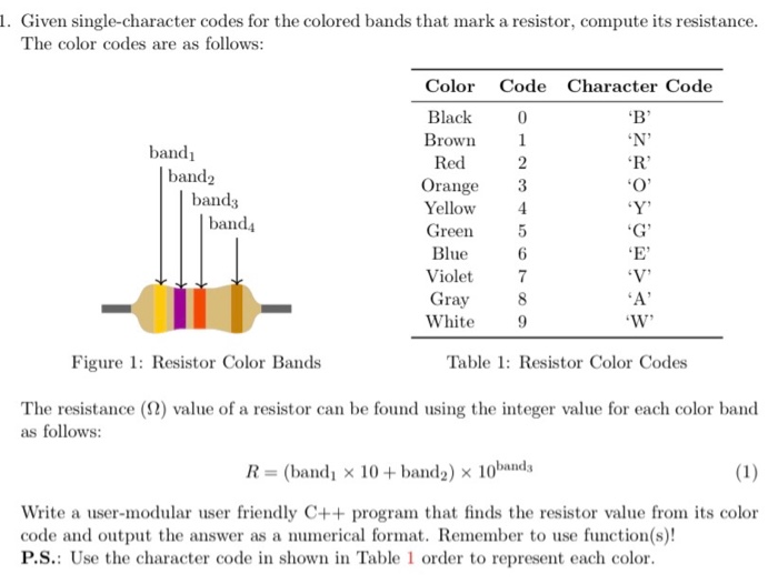 Solved B 1. Given single-character codes for the colored | Chegg.com
