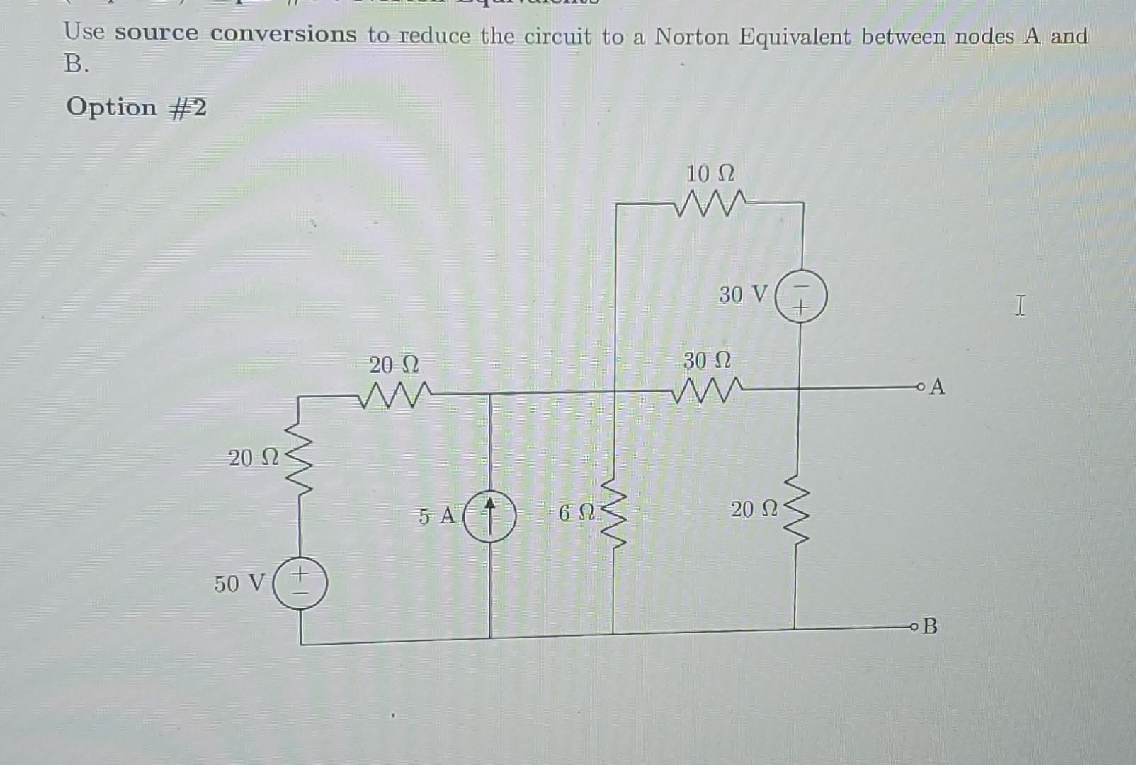 Solved Use source conversions to reduce the circuit to a | Chegg.com