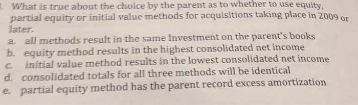 Solved What is true about the choice by the parent as to | Chegg.com