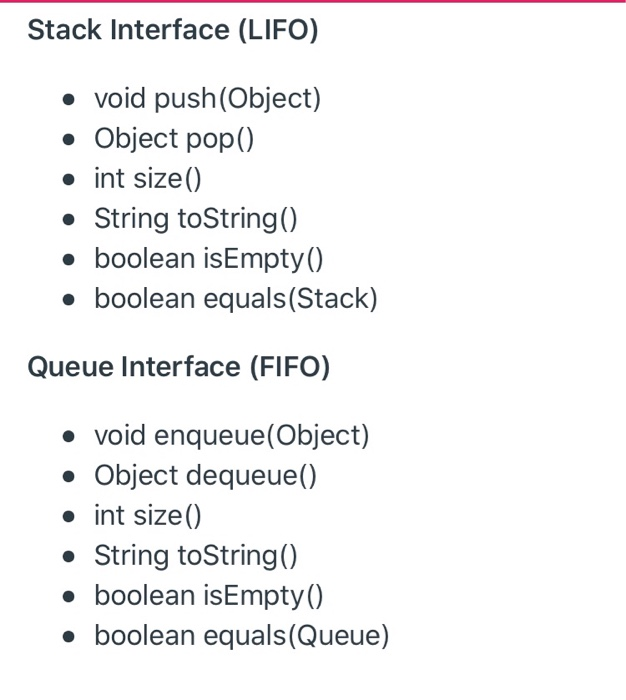 Solved Description Build three classes that conform to the | Chegg.com