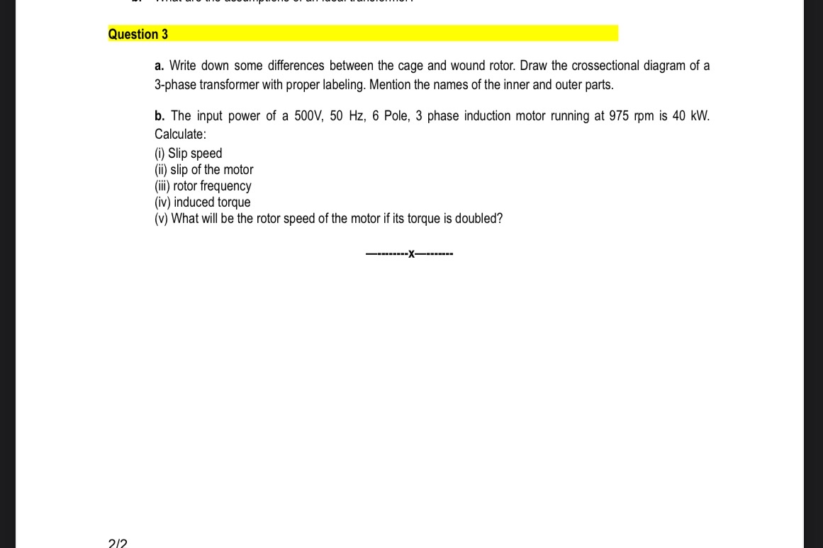 Solved Question 3a. ﻿Write down some differences between the | Chegg.com