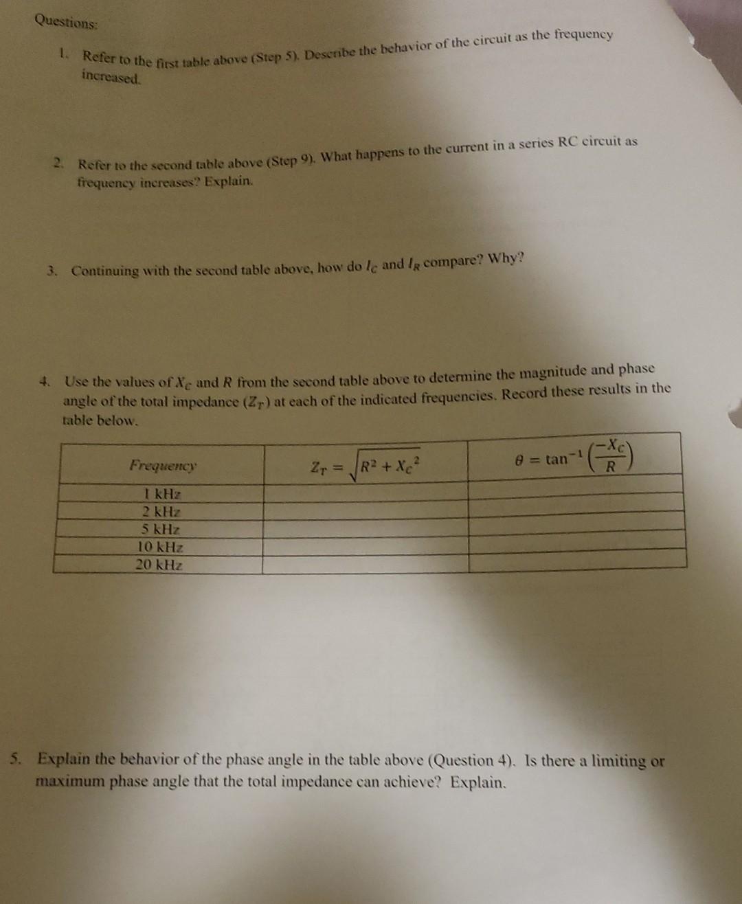 Solved the oscilloscope to point Vb. Verify that both | Chegg.com