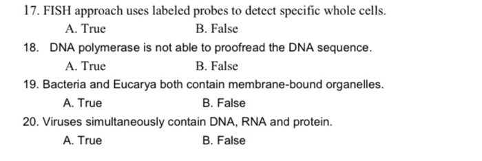 Solved 17. FISH approach uses labeled probes to detect | Chegg.com