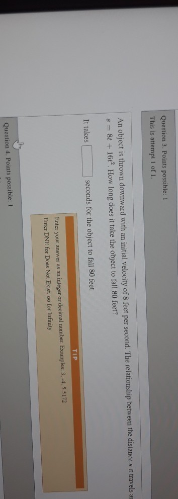 Solved Question 3. Points possible: 1 This is attempt 1 of 1 | Chegg.com
