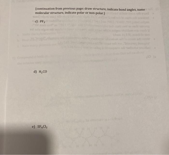 Solved 1) In the Lewis structure of HCO3, all three oxygen | Chegg.com