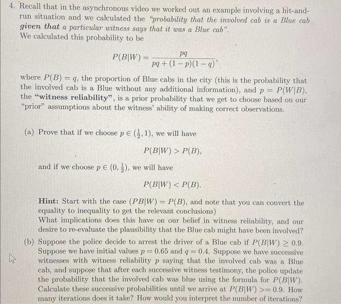Solved Recall that in the asynchronous video we worked out | Chegg.com