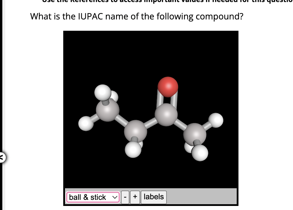 Solved What is the IUPAC name of the following compound? | Chegg.com