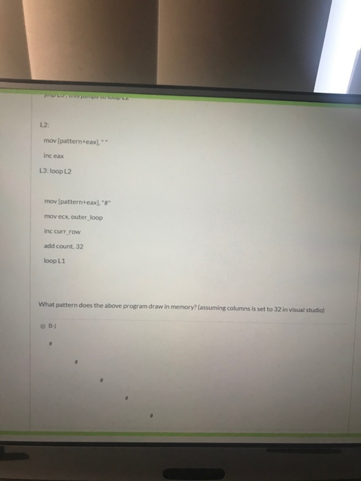 Solved Question 6 3 Rows 5 Data Pattern Byte 32 Rows