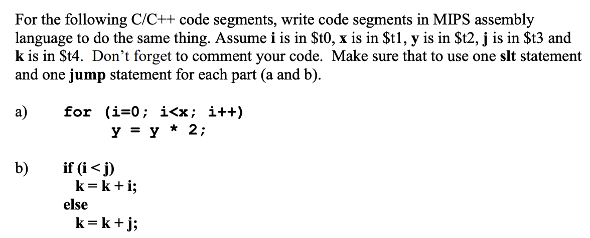 Solved CC++For the following C/C++ code segments, write | Chegg.com Solved CC++For the following C/C++ code segments, write | Chegg.com