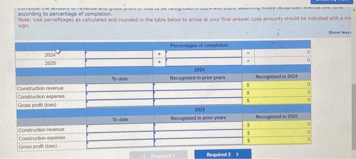 Solved Prepare a partial balance sheet to show how the | Chegg.com