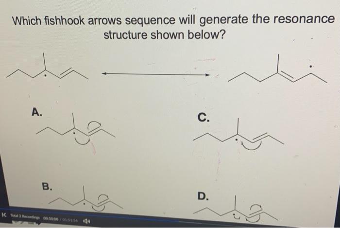 Solved Which fishhook arrows sequence will generate the | Chegg.com