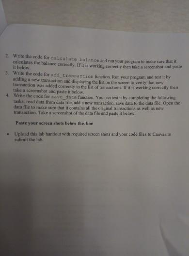 Solved # Transaction.py #Author: Date: class Transaction: | Chegg.com