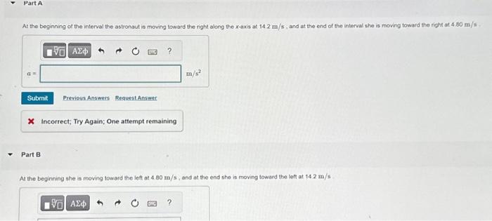 Solved An astronaut has left the International Space Station | Chegg.com