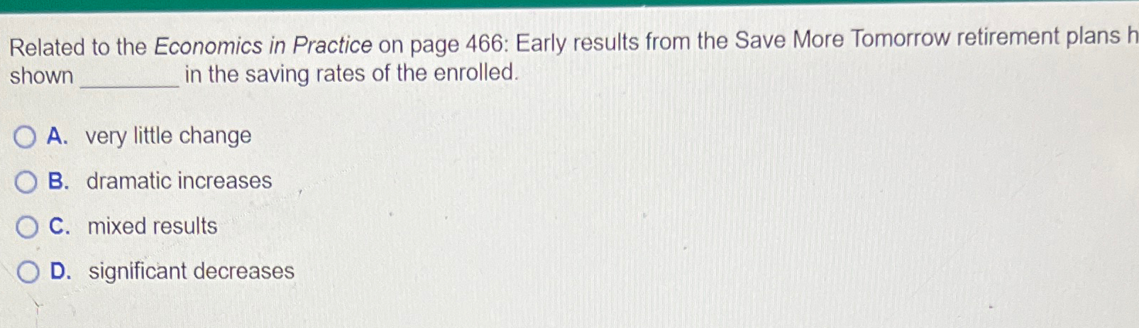 Solved Related to the Economics in Practice on page 466: | Chegg.com