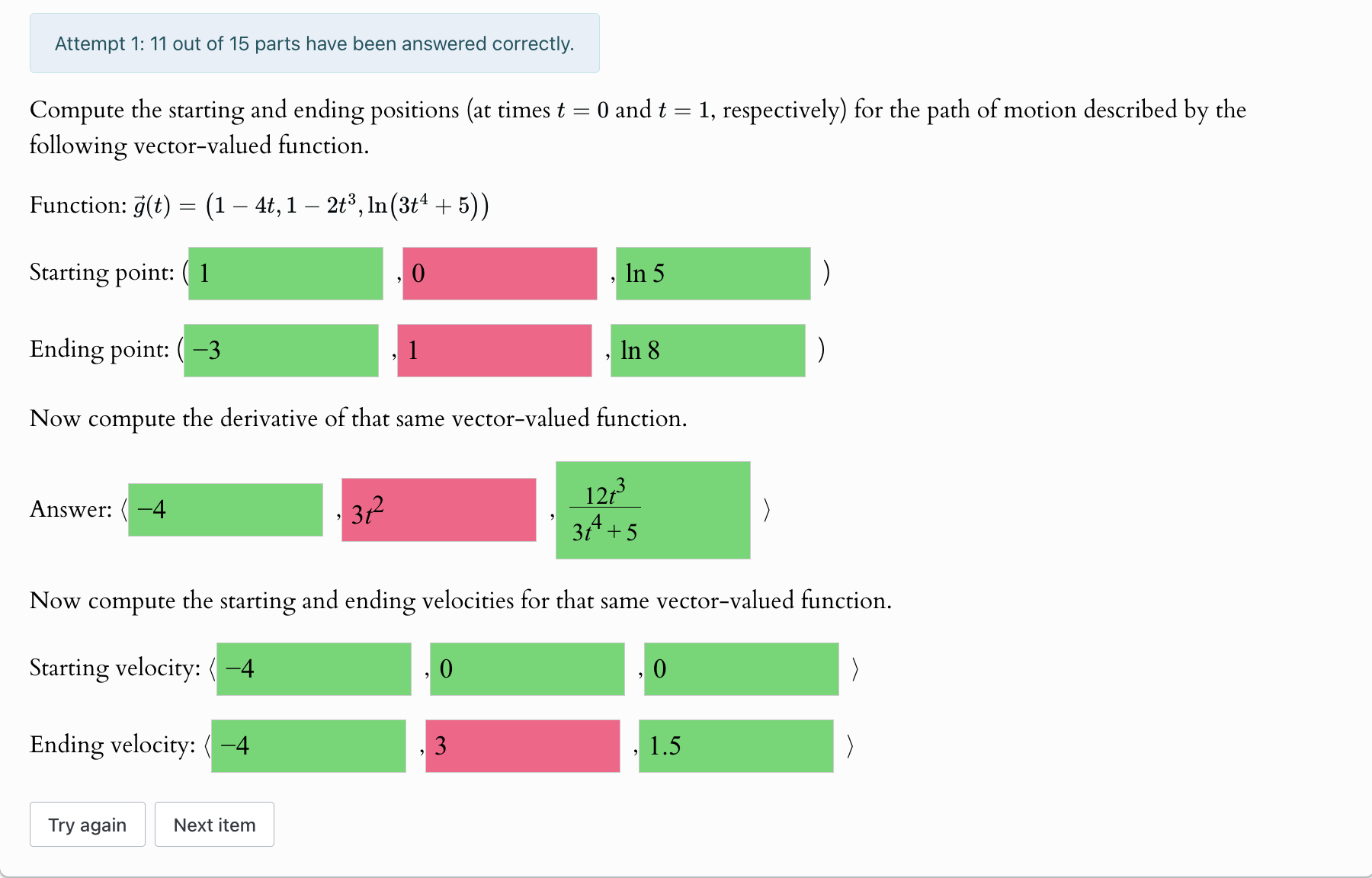 Solved t=0 ﻿and t=1, | Chegg.com