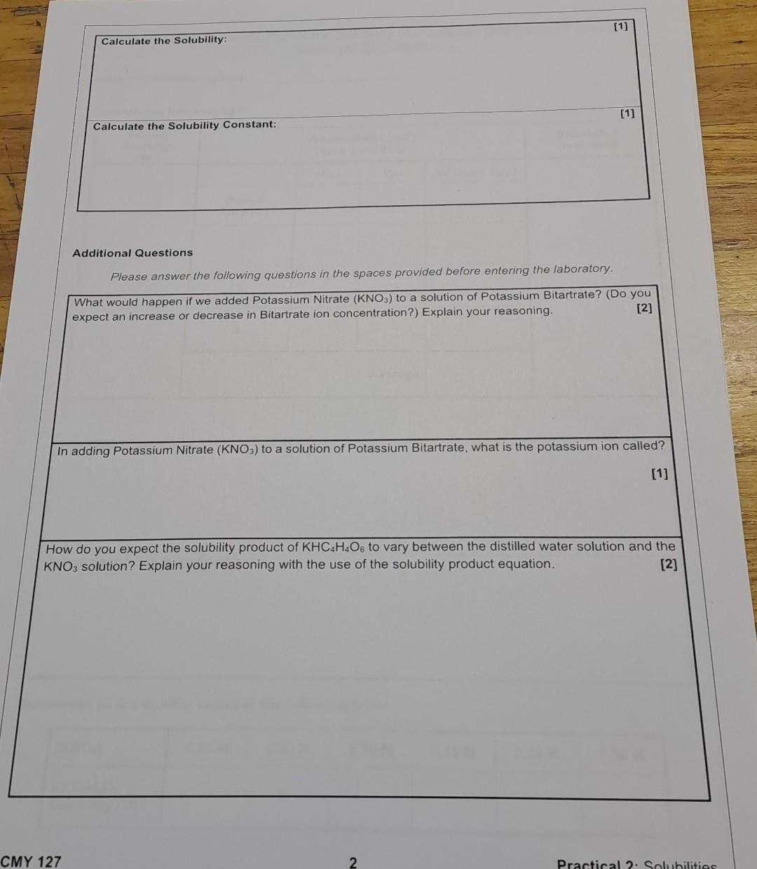 Solved Every student must complete their own Write-up sneet | Chegg.com