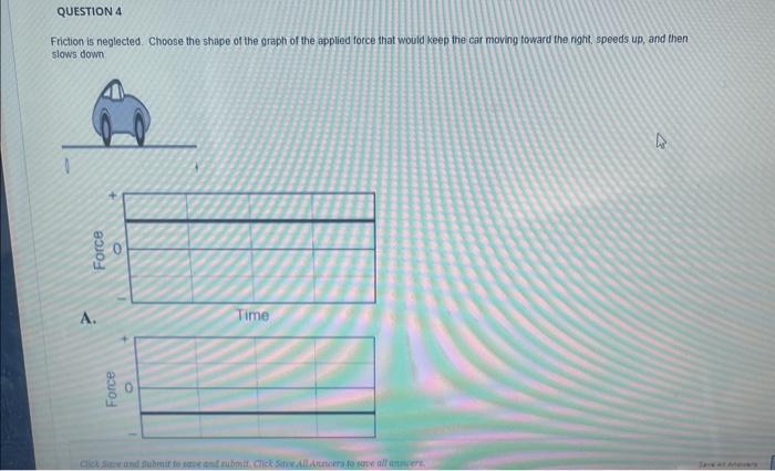 Solved Friction is neglected. Choose the shape of the graph | Chegg.com