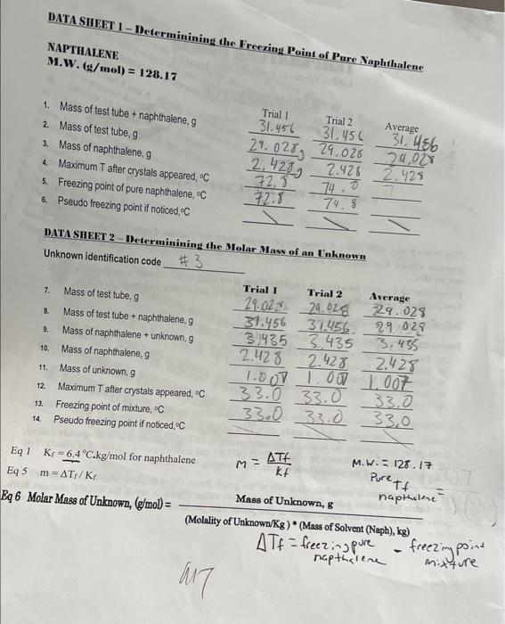 Solved 2 as t solution. 11. Calculate the freezing point | Chegg.com